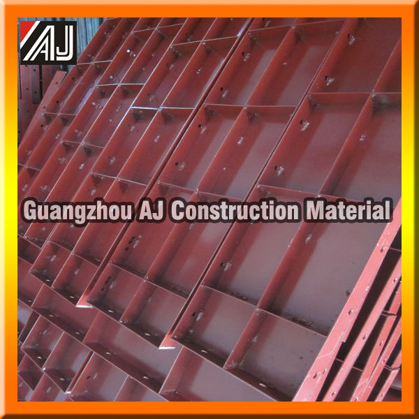 Reusable Ribbed Metal Column Formwork For Concrete Walls,Made In ...
