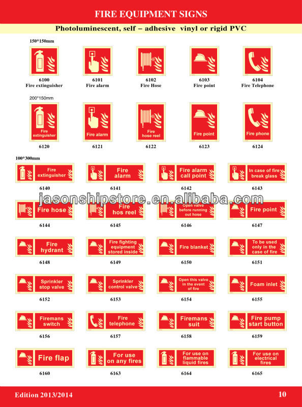 Fire Equipment Sign Imo Symbols - Buy Imo Symbol,Imo Photoluminescent ...