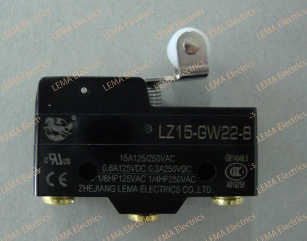 Basic Switch Panel Mount Plunger 15a 250 1/4hp Vac Control Automation Omron Z-15gq8-b - Buy ...