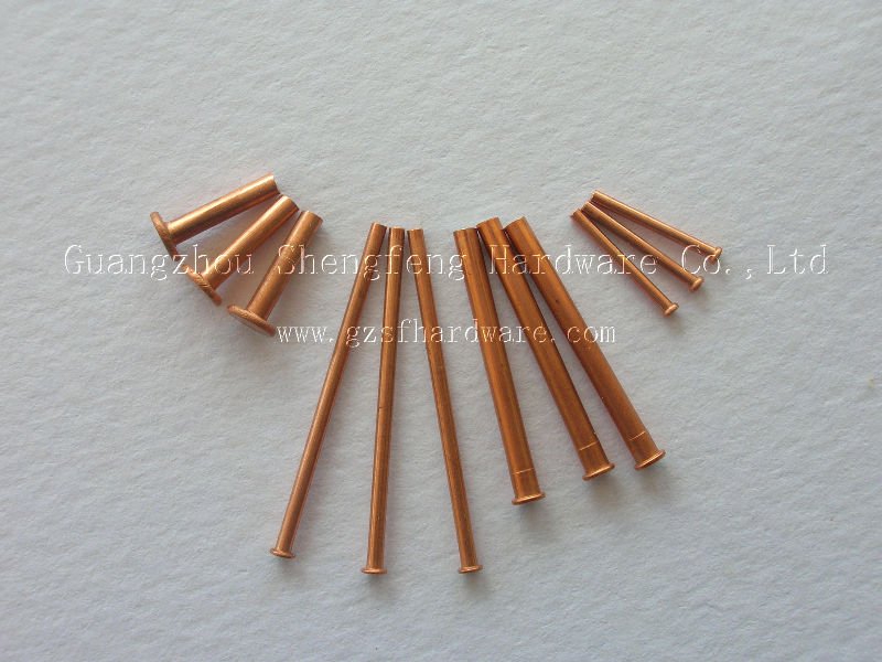 Copper Rivets - Buy Copper Rivets,Special Brass Rivets,Pop Rivet ...