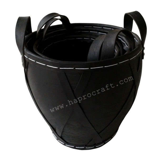 Recycled Rubber Flower Pots/ Recycled Rubber Planters/ Rubber Buckets ...
